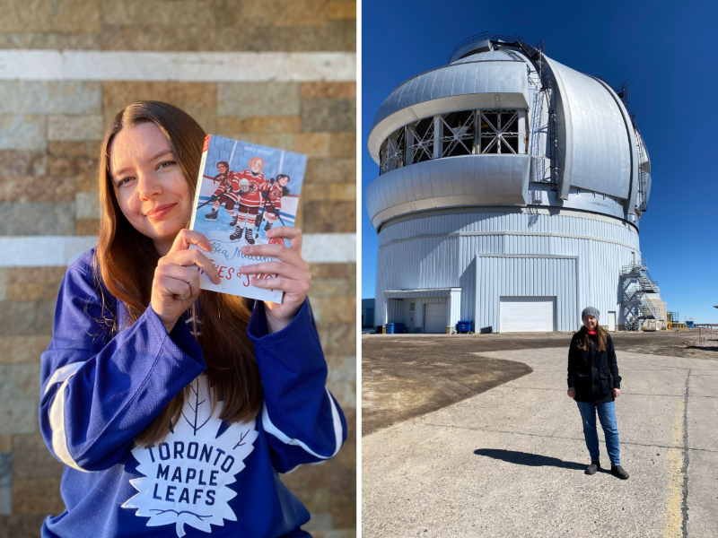Galaxies and Goals: Vic's Astronomer-Turned-Author Emily Deibert ...